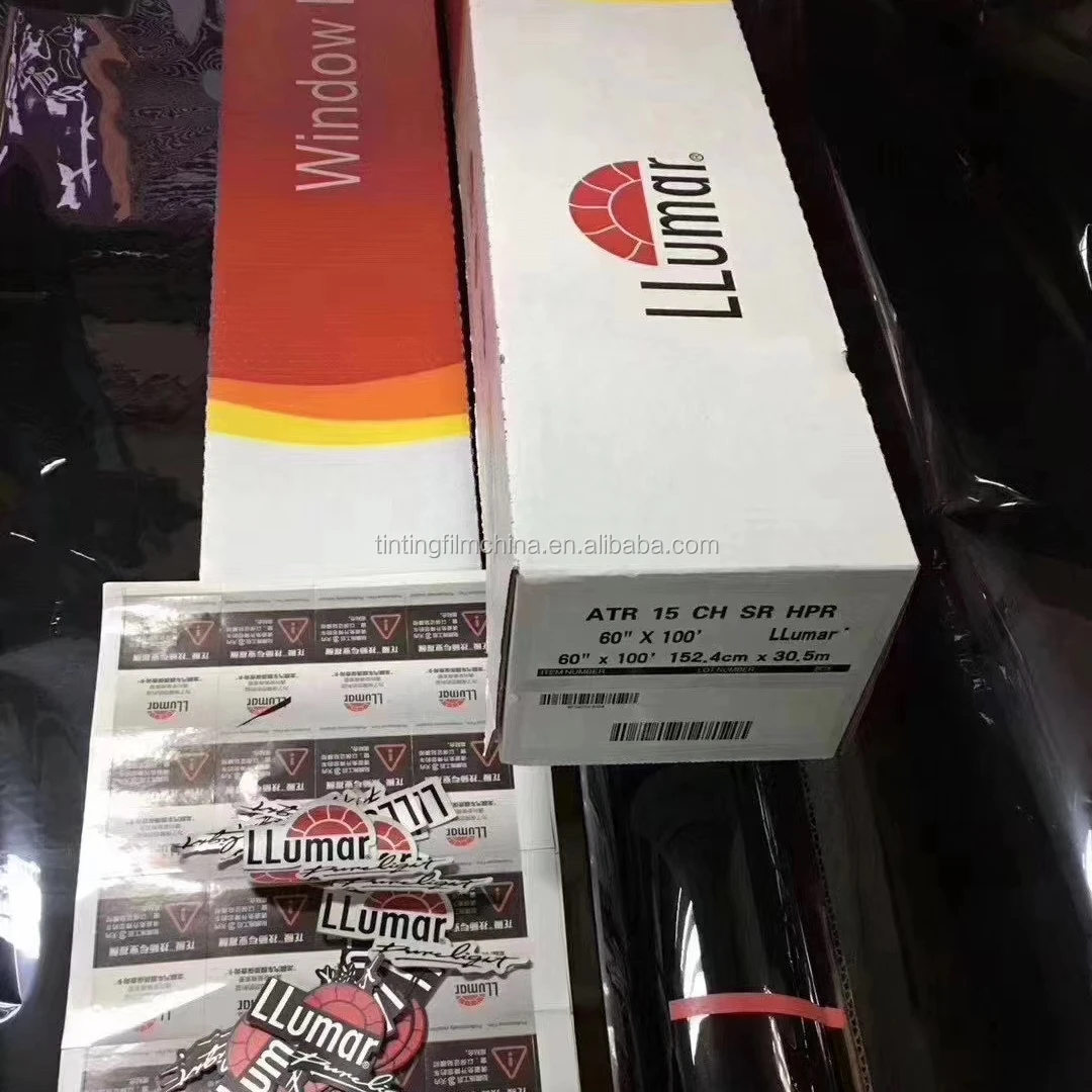 Llumar Reflective Metallic Solar Window Film - Charcoal 15% VLT