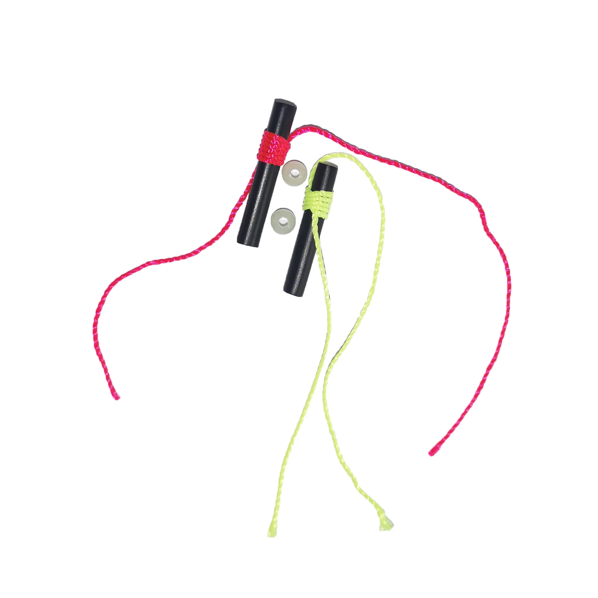 100pcs Fishing Bobber Float Stops Bobber Stop String Knots With Beads ...