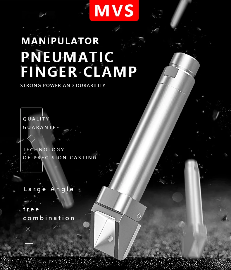 Manipulator EOAT Clamp Air-operated 95 Degree Finger Gripper Vacuum ...