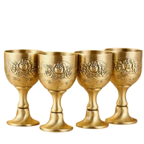 Barware Beer Goblet Glass Wholesale Manufacturer Grapes Engraved Design ...