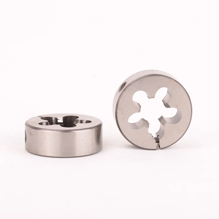 HSS Metric round dies Adjustable Die use for thread cutting M2-M30 hand ...