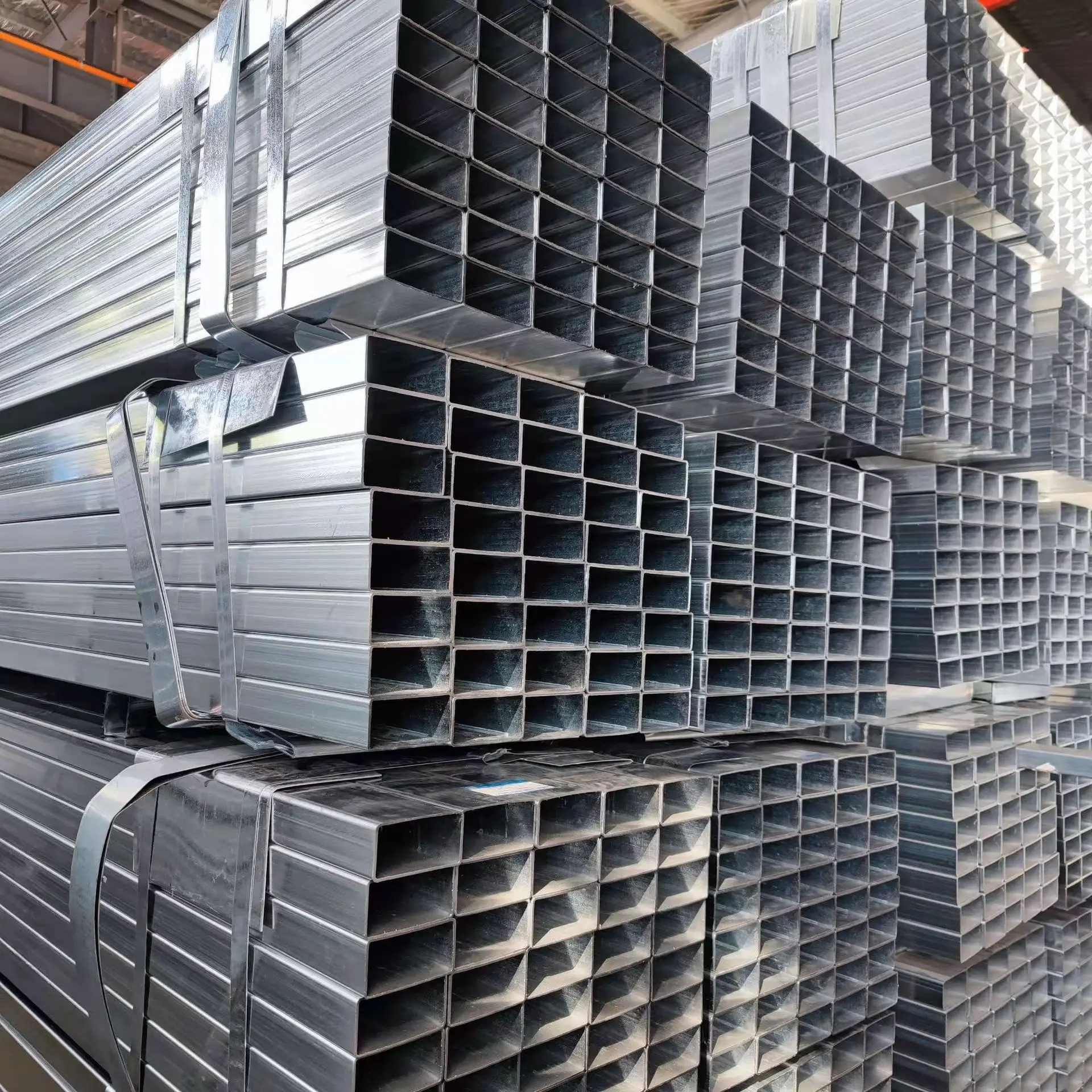 High Quality 2 Inch 3 Inch Galvanized Pipe 12 Ft 50mm Size Erw Square ...