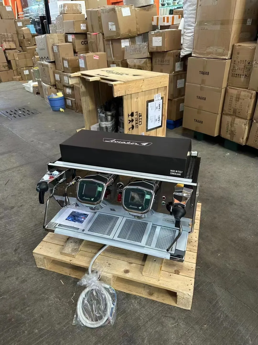 Pandorra Aviator Espresso Coffee Machine - Automatic & Grind