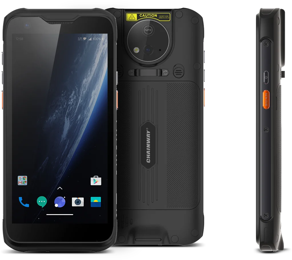 For Chainway MC95 Android 12 10 Industrial Handheld PDA 5-Inch 4GB ...