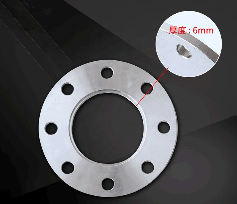 Flat Flanges DIN 24154 Laser Cutting Stainless Steel