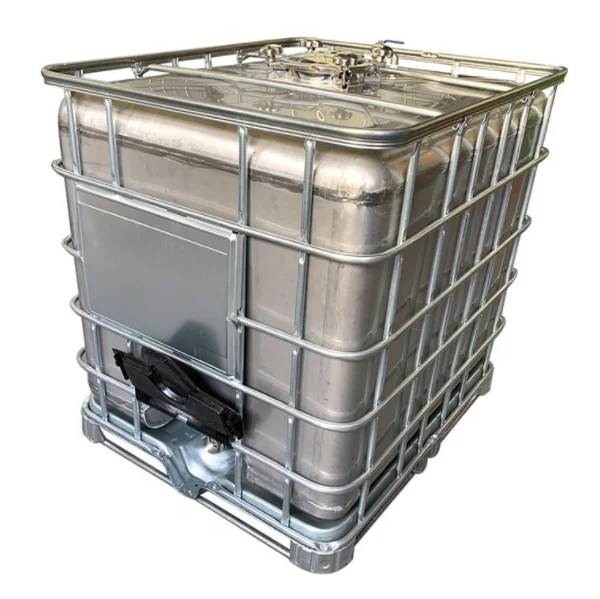 Stainless Steel IBC Totes Tank 1000L Multi-Use Water Storage Pressure ...
