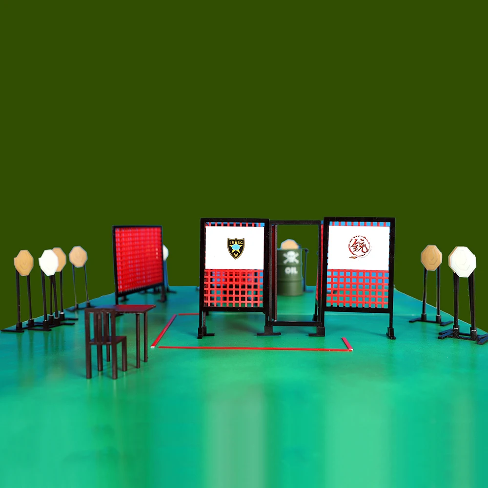 3d Stage Design Kit 1:20 Scale Ipsc Stage Complete Kit Of Walls,Fault ...