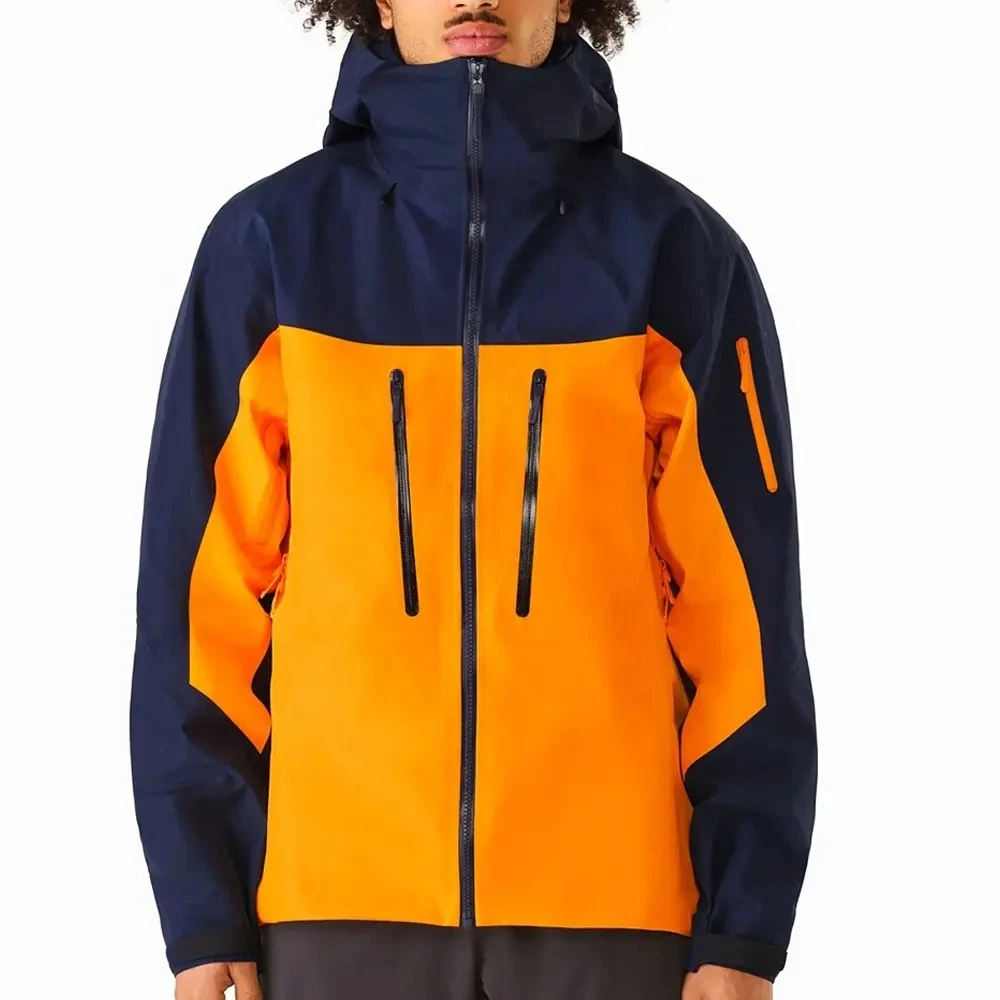 New 3-layer Lined Hard Shell Ski Jacket Wholesale Waterproof Breathable ...