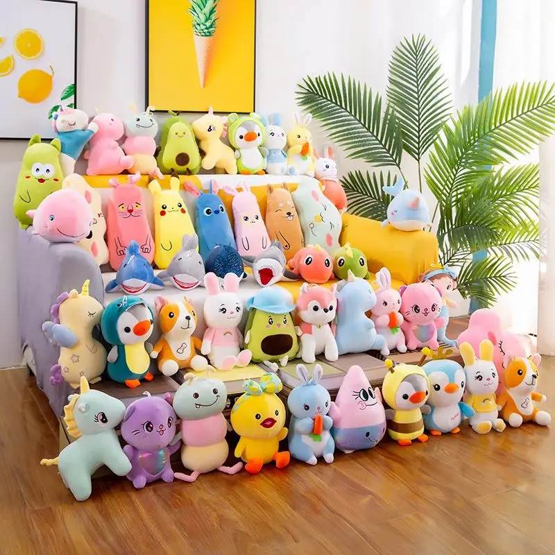 Wholesale Factory Plush 7-30CM Crane Mini Toy Stuffed Animals