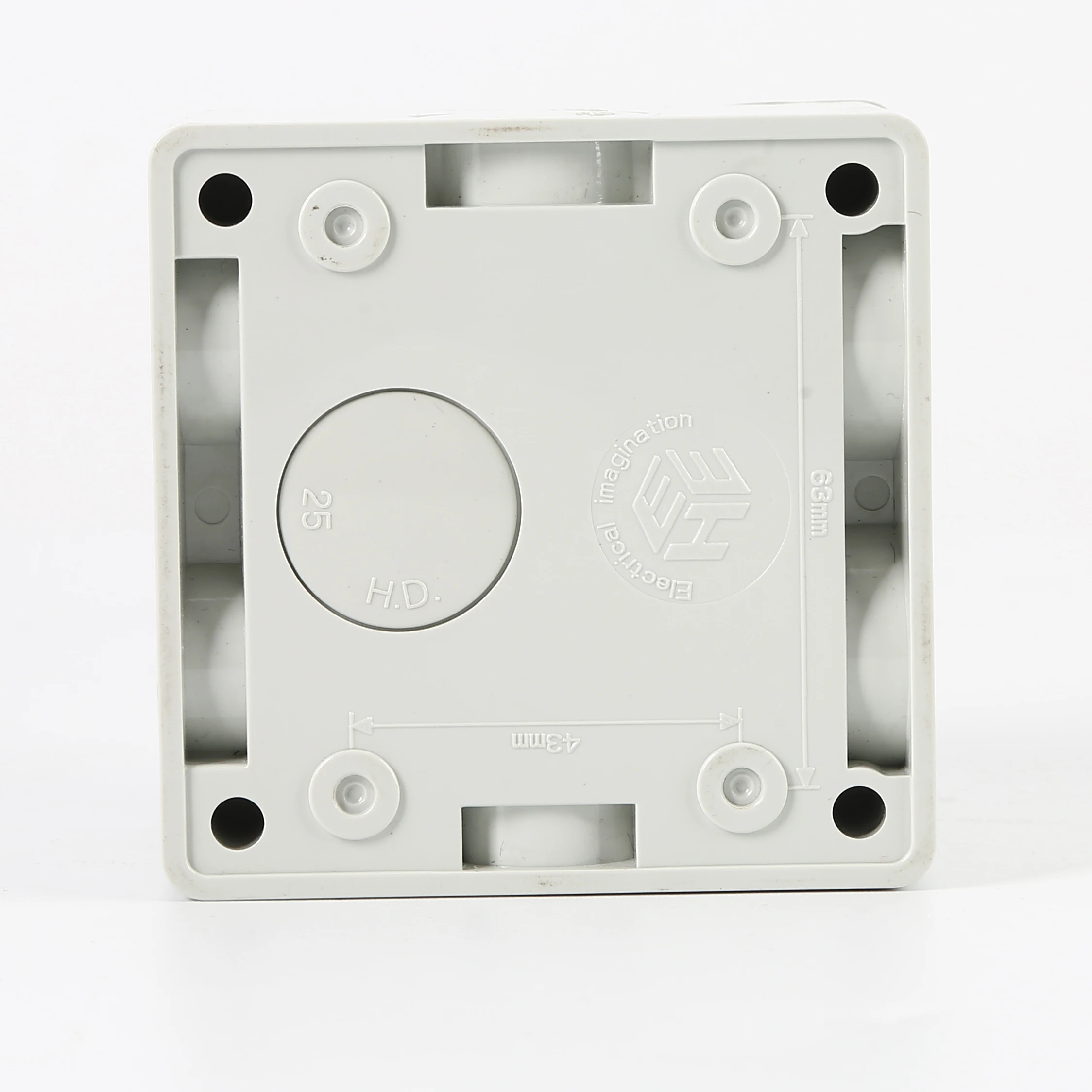 Height Ukf-m 3p Weatherproof Isolating Switch 63a Double Poles Rotary ...