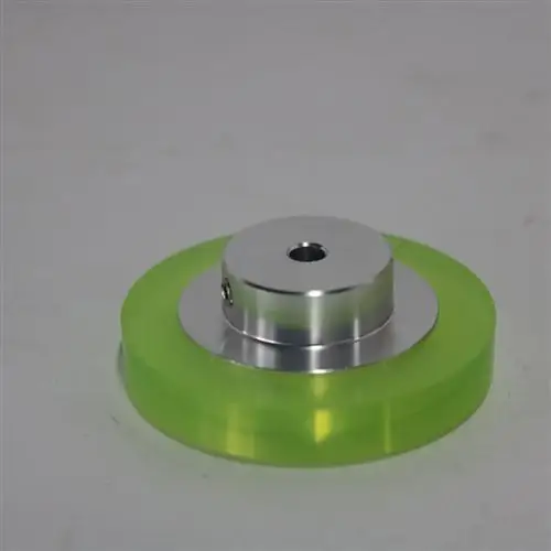 Silicone Encoder Wheel 300MM 200mm Perimeter Flat Belt Type ...