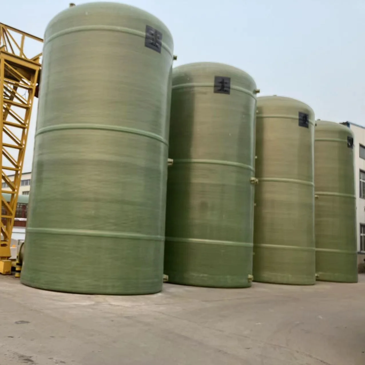 FRP GRP Fiberglass Storage Tanks - Durable & Versatile