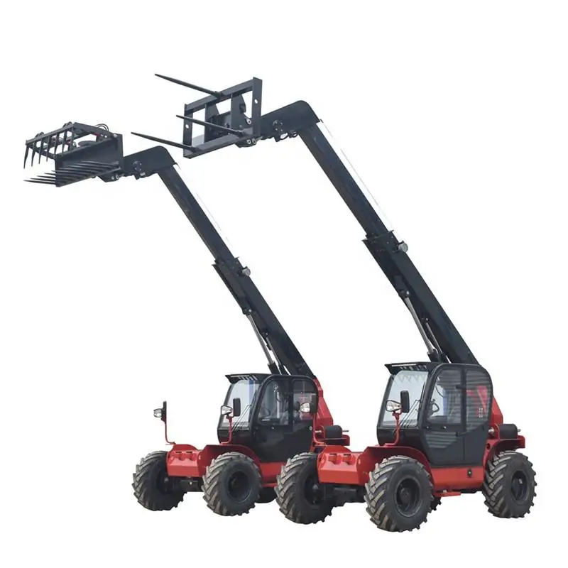 4ton 18m Rotate Telescopic Handler Telehandler TH1804 with cummins ...