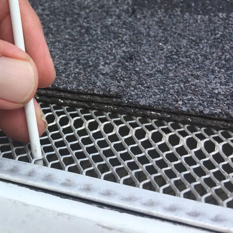 0.5mm 0.7mm 1mm Aluminum Expanded Metal Mesh Screen Gutter Guard Mesh ...