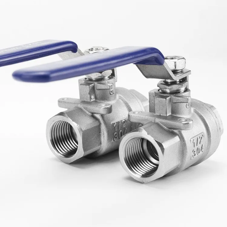 Ss 304 Stainless Steel Ball Valve Stainless Steel Manual Ball Valve Stainless Steel Two-piece ...