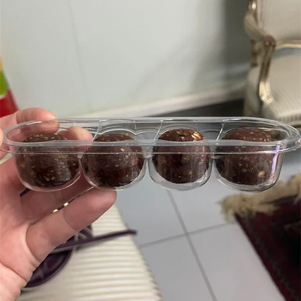 Eco Friendly Plastic Insert Tray for Protein Chocolate Balls