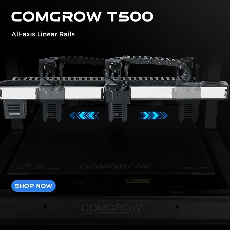 Comgrow T500 3D Printer - High Accuracy for Prototyping