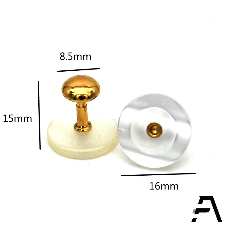 Plastic Collar Studs - Elegant and Durable Jewelry