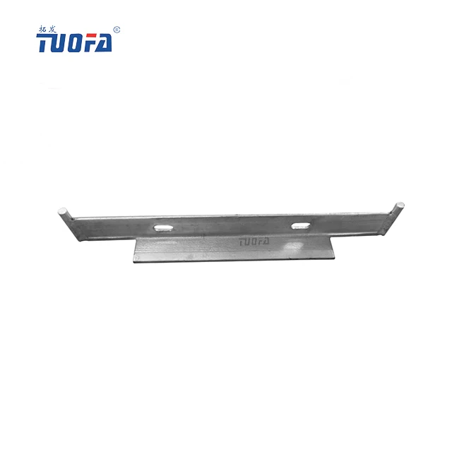 Galvanized Steel V Brace Cross Arm For Overhead Line Hardware ...