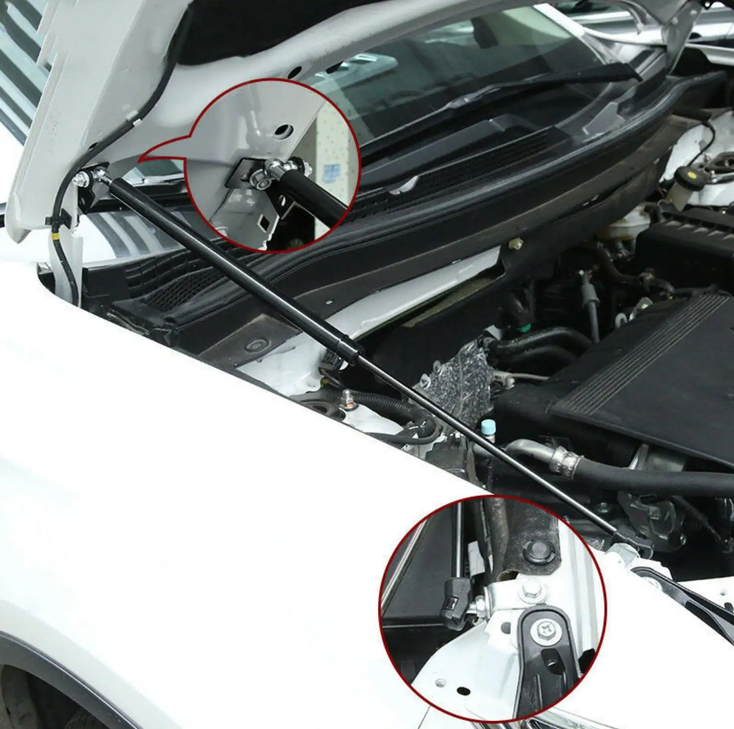 Resorte de Gas puntales amortiguador para coche campana y maletero ...