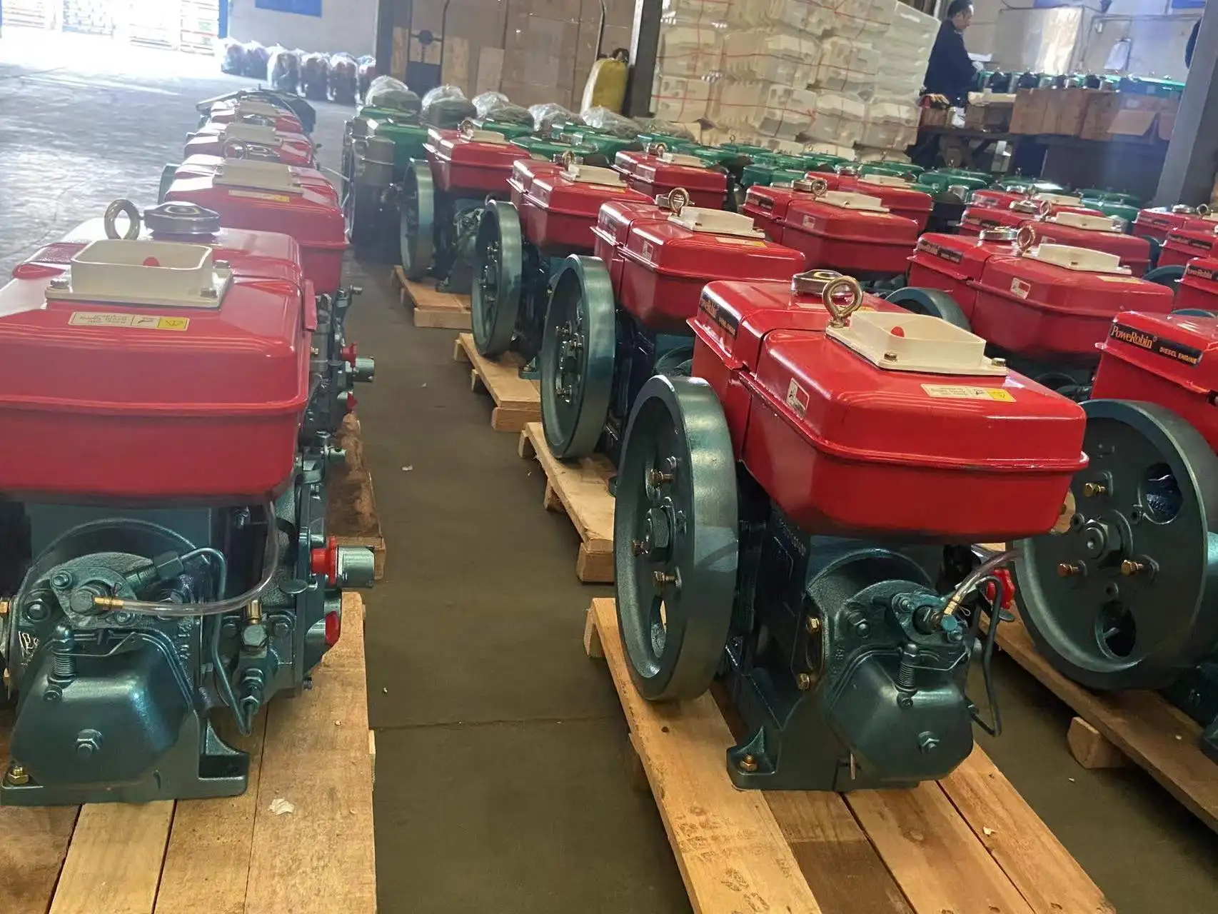 Single-cylinder Four Stroke Powerobin Brand Diesel Engine R175 - Buy ...