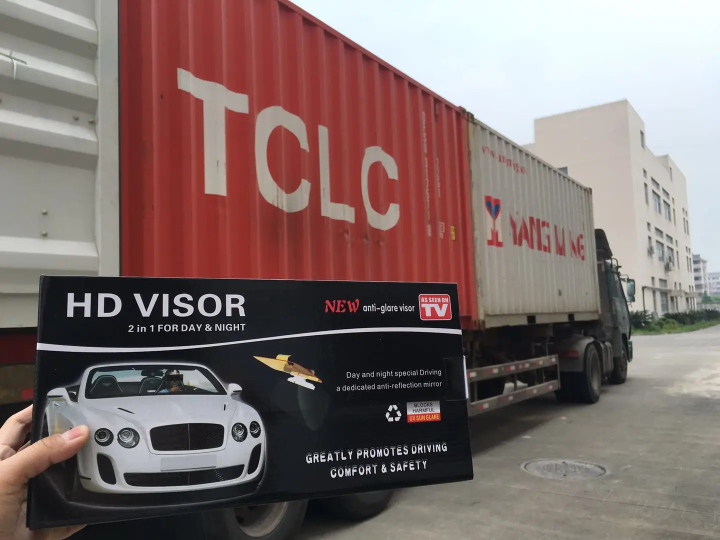 Day and Night Anti-Glare Car Windshield Visor - Premium Universal ...