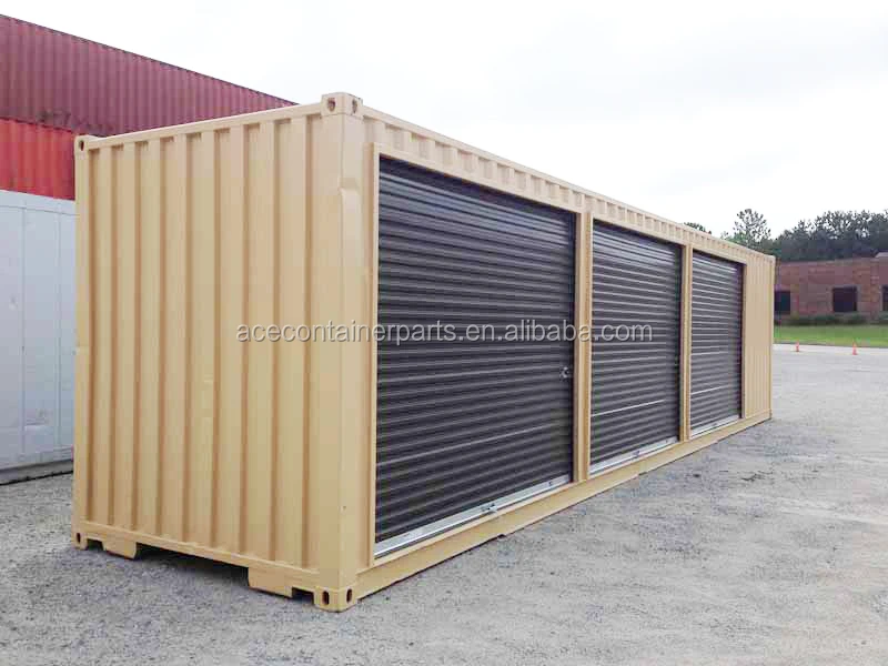 Roller Shutter Door 20ft Movable Storage Container - Buy Storage ...