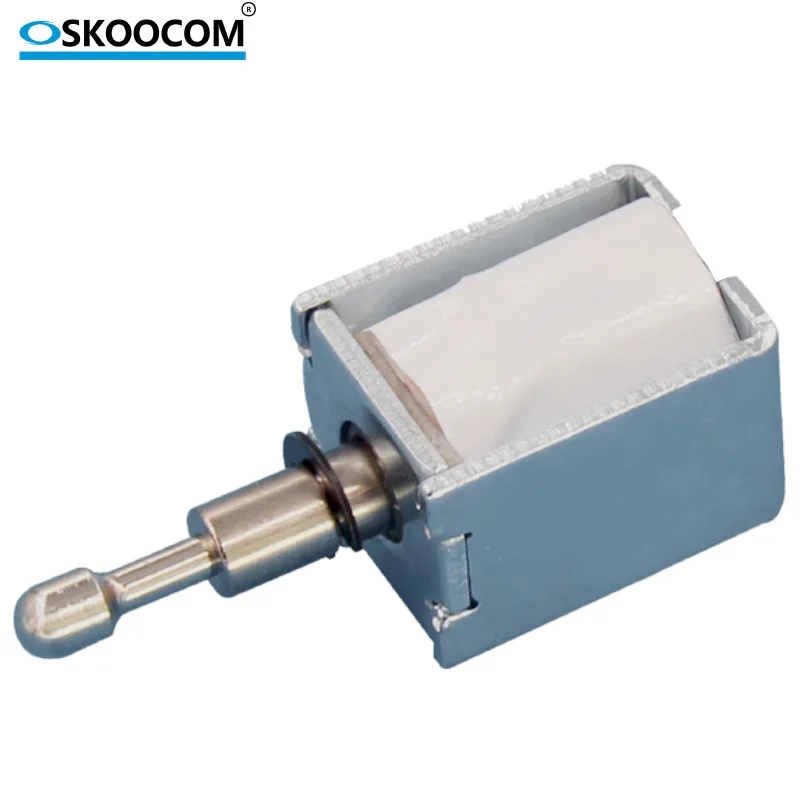 Small Silent Powerful DC Electromagnet - 6V Push Pull Type