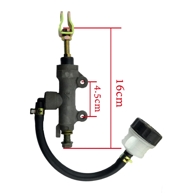 Motorcycle Rear Foot Hydraulic Brake Pump Refit Rear Brake Master ...