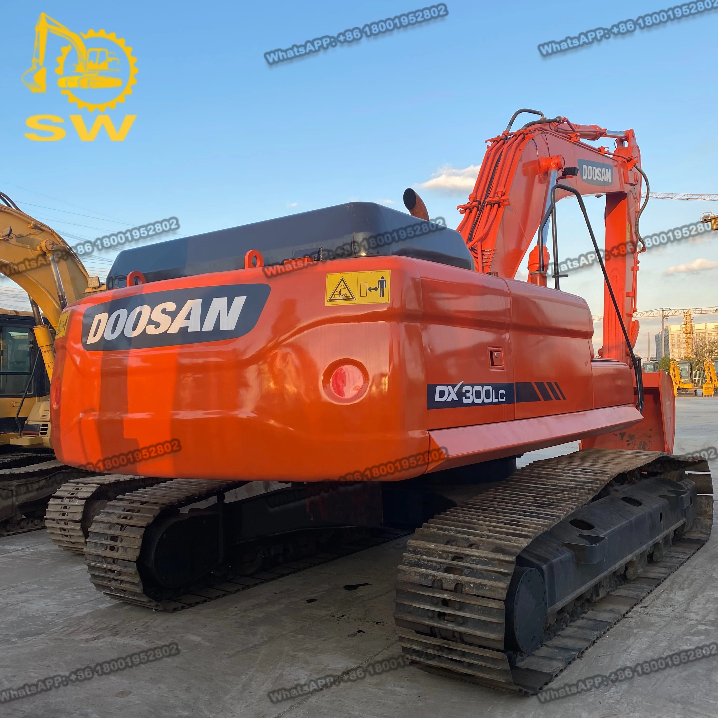 Used Doosan Dx300 Excavator,Doosan Dx300lc-9c Dx300-7 Dx300lc Excavator ...