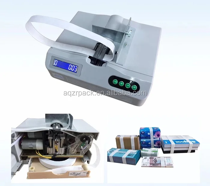 Heat Strapping 20mm Wide Hot Melt Paper Tape Binding Machine