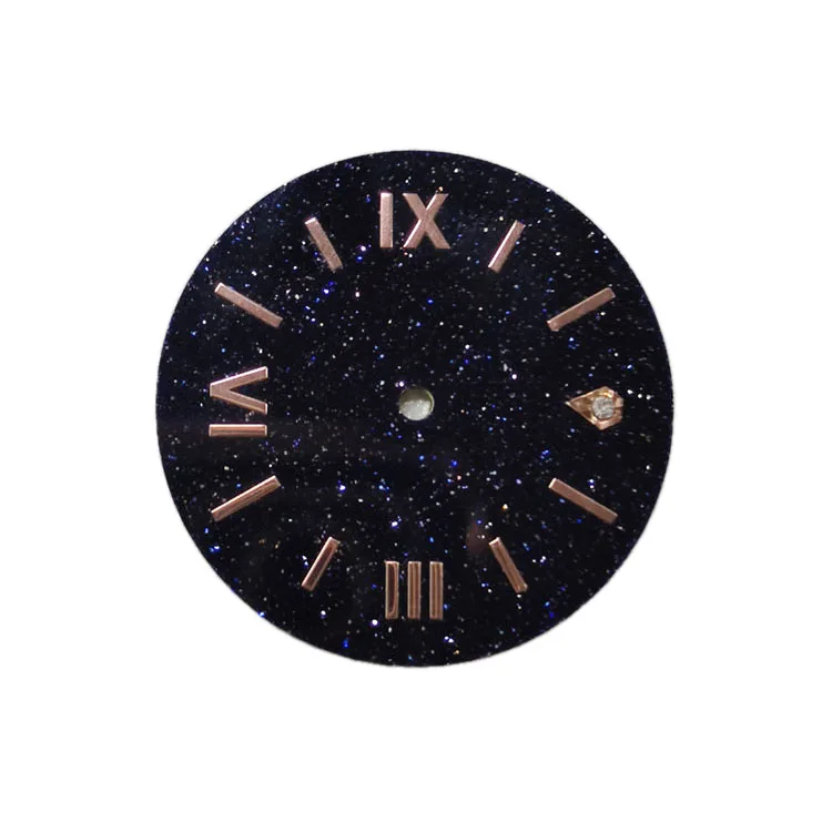 Shop 2020 Hot Popular Watch Dial Custom Blue Sand Stone Dials