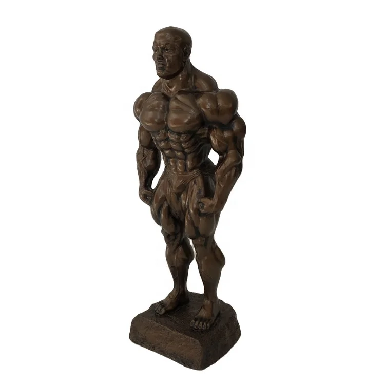 Figurines Muscle Man Sculptures Bodybuilding Trophy Competition Award ...