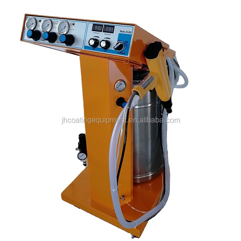 Powder Coating System Machine Electrostatic Spray Powder Coating Gun ...