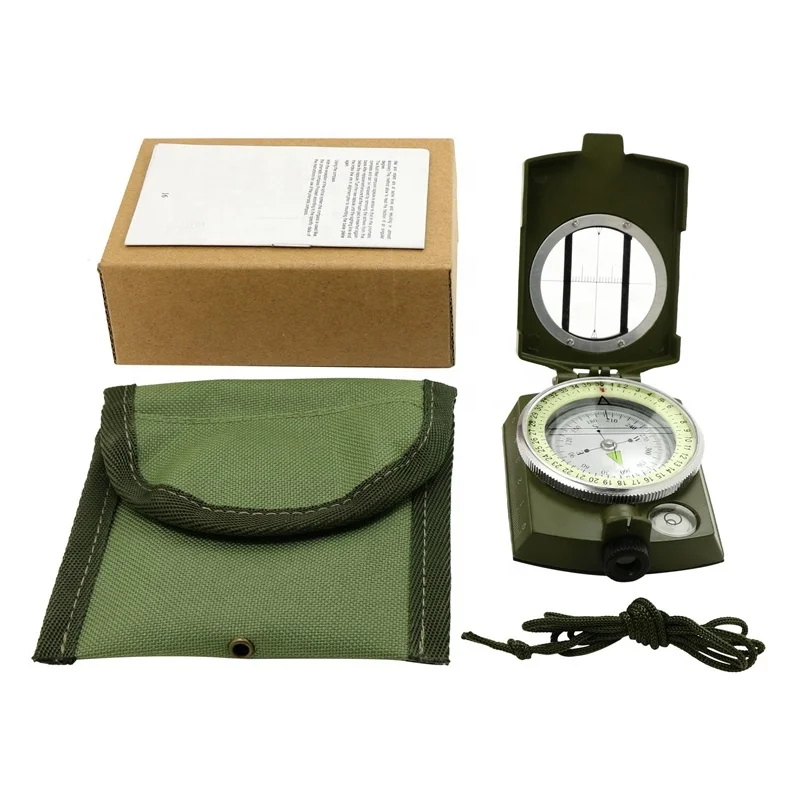 Multifunctional Tactical Survival Compass With Lanyard and Pouch ...