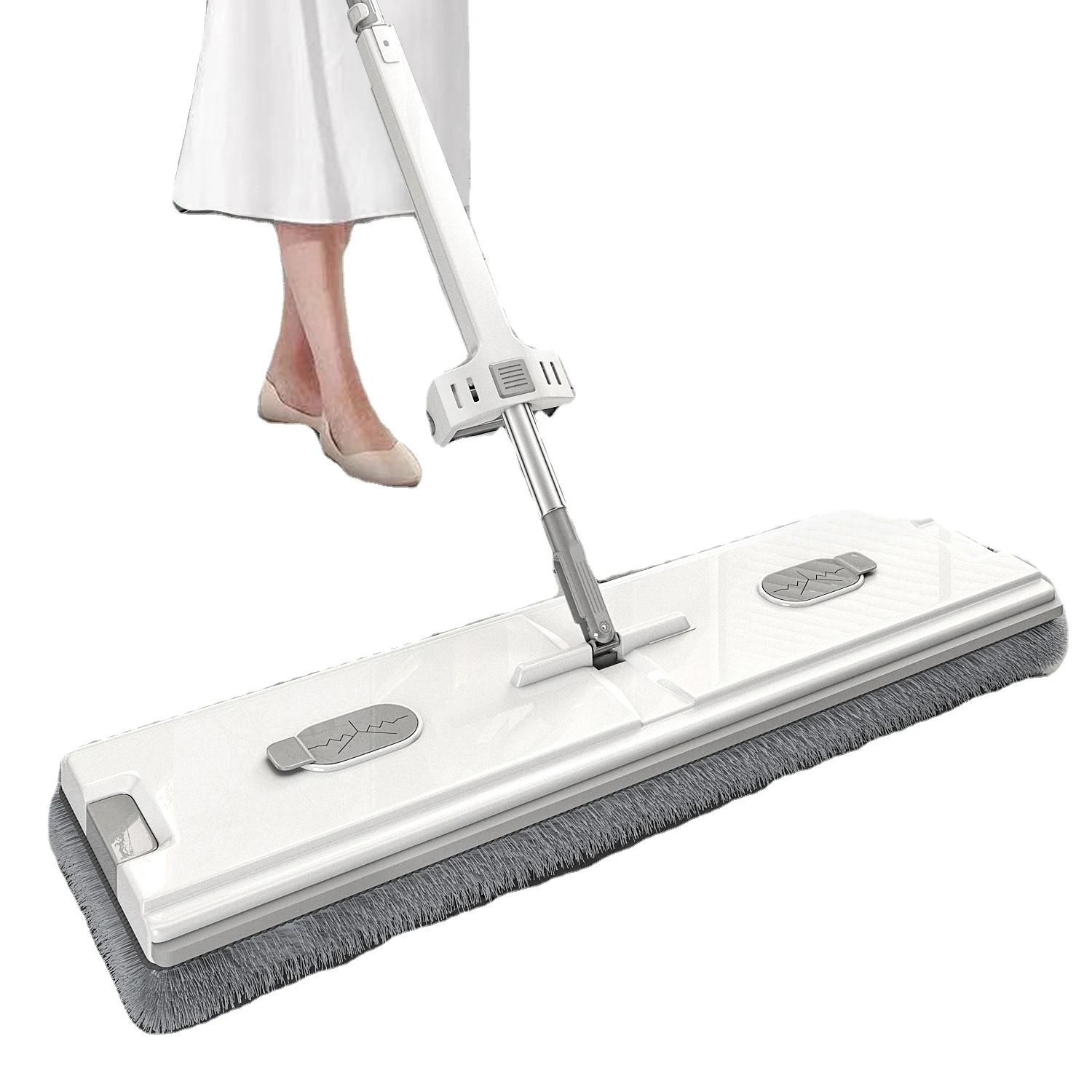 Benheng Bsci 360 Flat Squeeze Mop Handsfree Squeeze Dry Flat Mop With ...