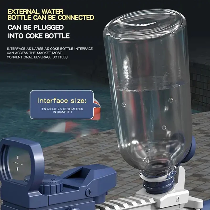 Electric Summer Continuous Shooting Water Gun M416 Ak47 Sniper Rifle ...