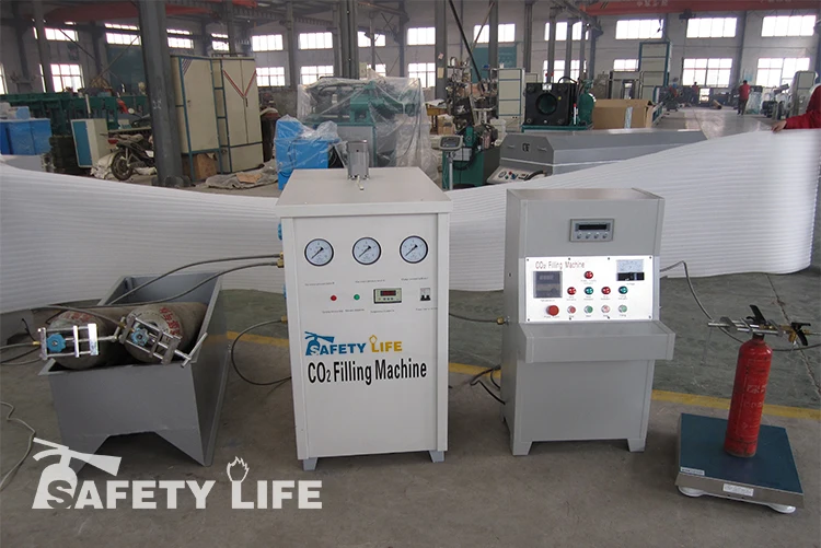 Automatic and semi-automatic fire extinguisher refill machine-SAFETY ...