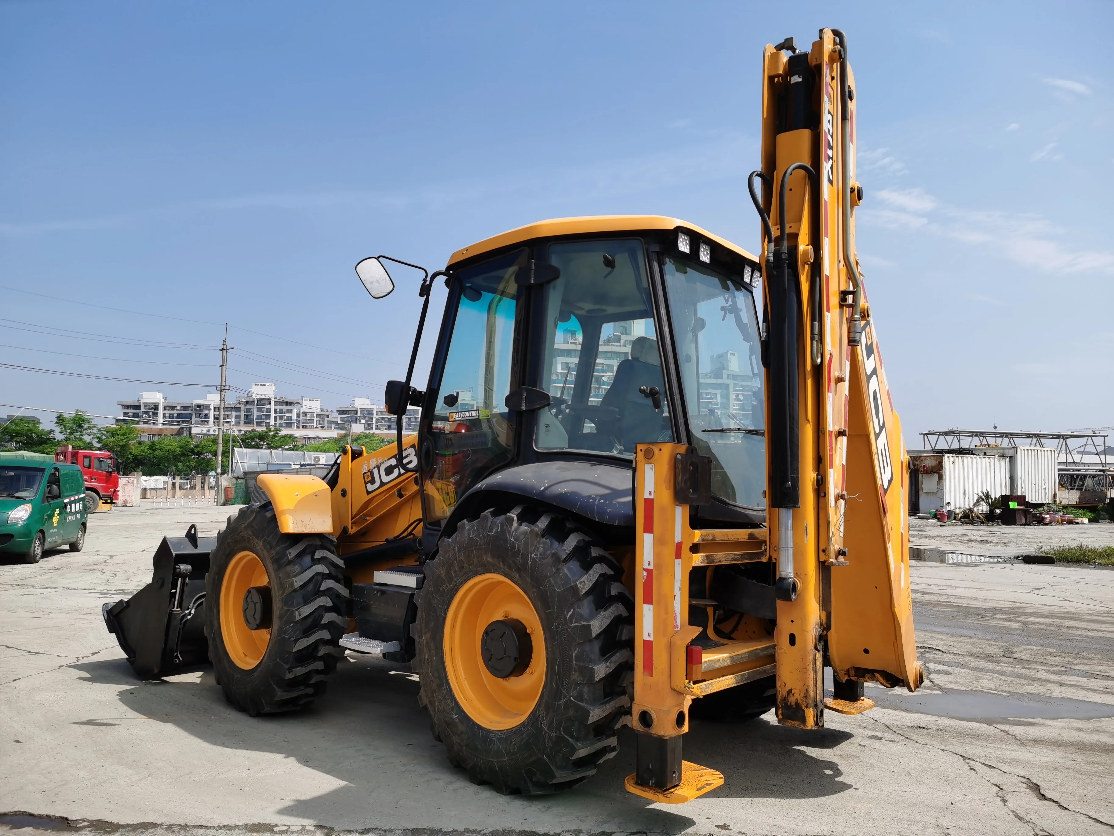 Used Backhoe Loader Jcb 4cx With Low Working Hours Secondhand Backhoe ...