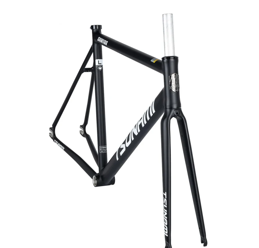Tsunami 700C SNM 100 Aluminium Alloy Track Bike Frame - Durable Fixed ...