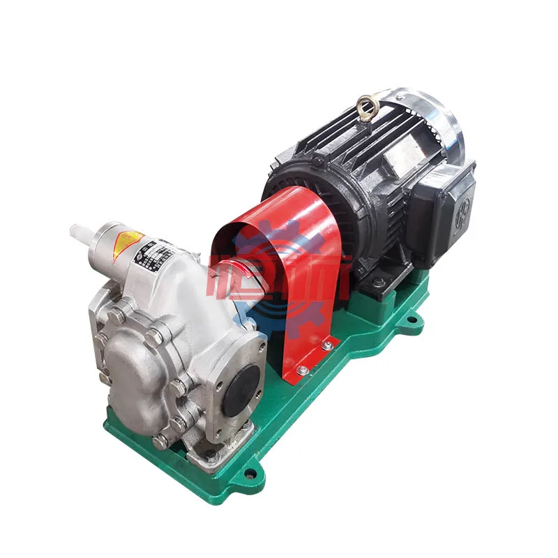 Ss304 Kcb Oil Gear Pump Transporting Industrial Oil Internal Combustion ...