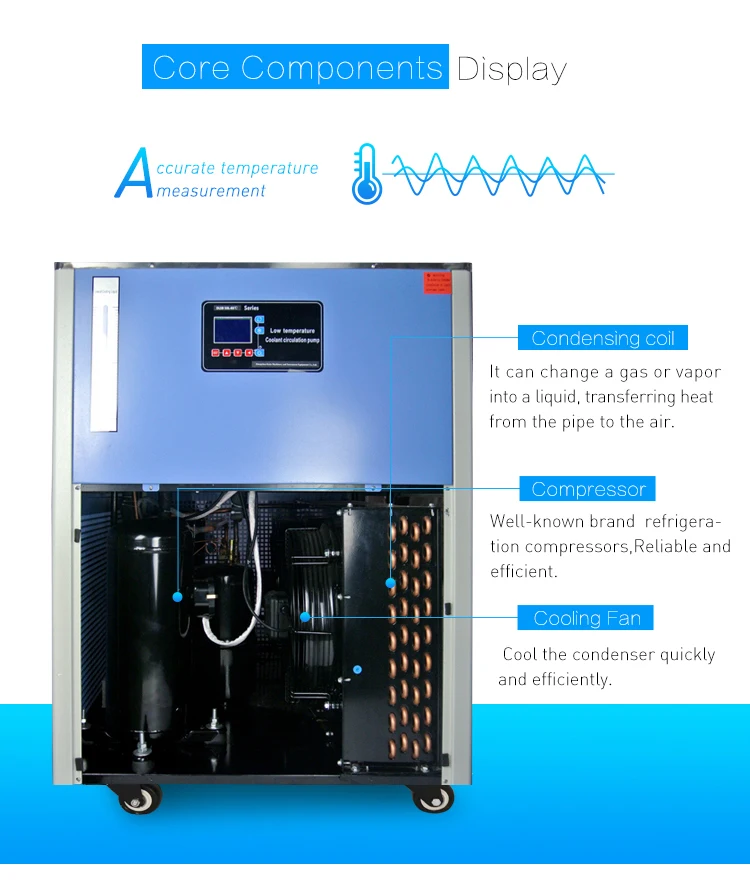 Portable Lab Water Chiller System - Precision & Efficiency
