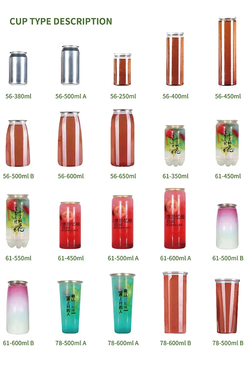 Wholesale Transparent 330ml, 500ml, 7000ml PET Plastic Bottles for Milk Tea and Juice | Custom ...