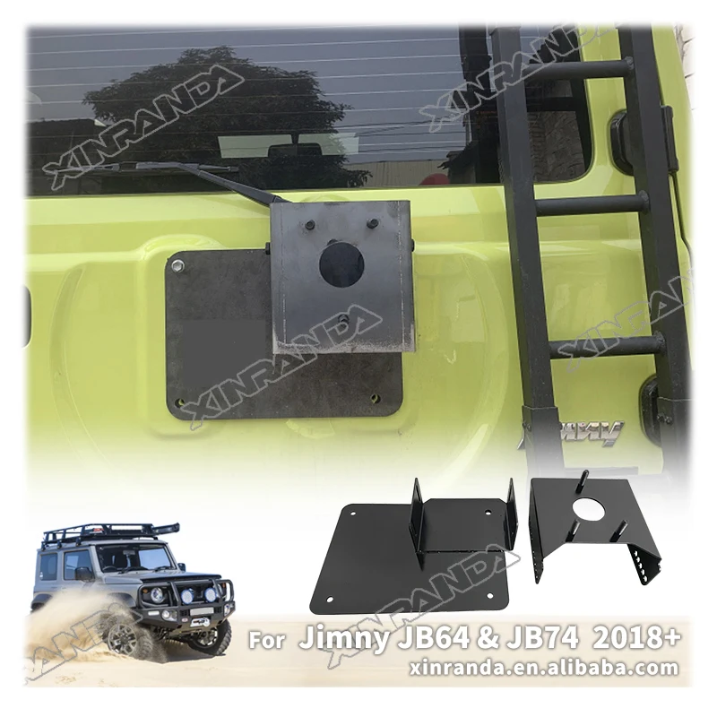 Jb74 Accessories Car Spare Tire Position Adjust Bracket For Jimny 2019 Jb74 Jb64 Jb74w Jb64w ...