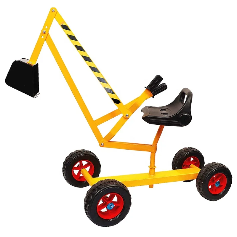 Kids Sanddigger Excavator Crane Sandbox Toy - Fun & Learning