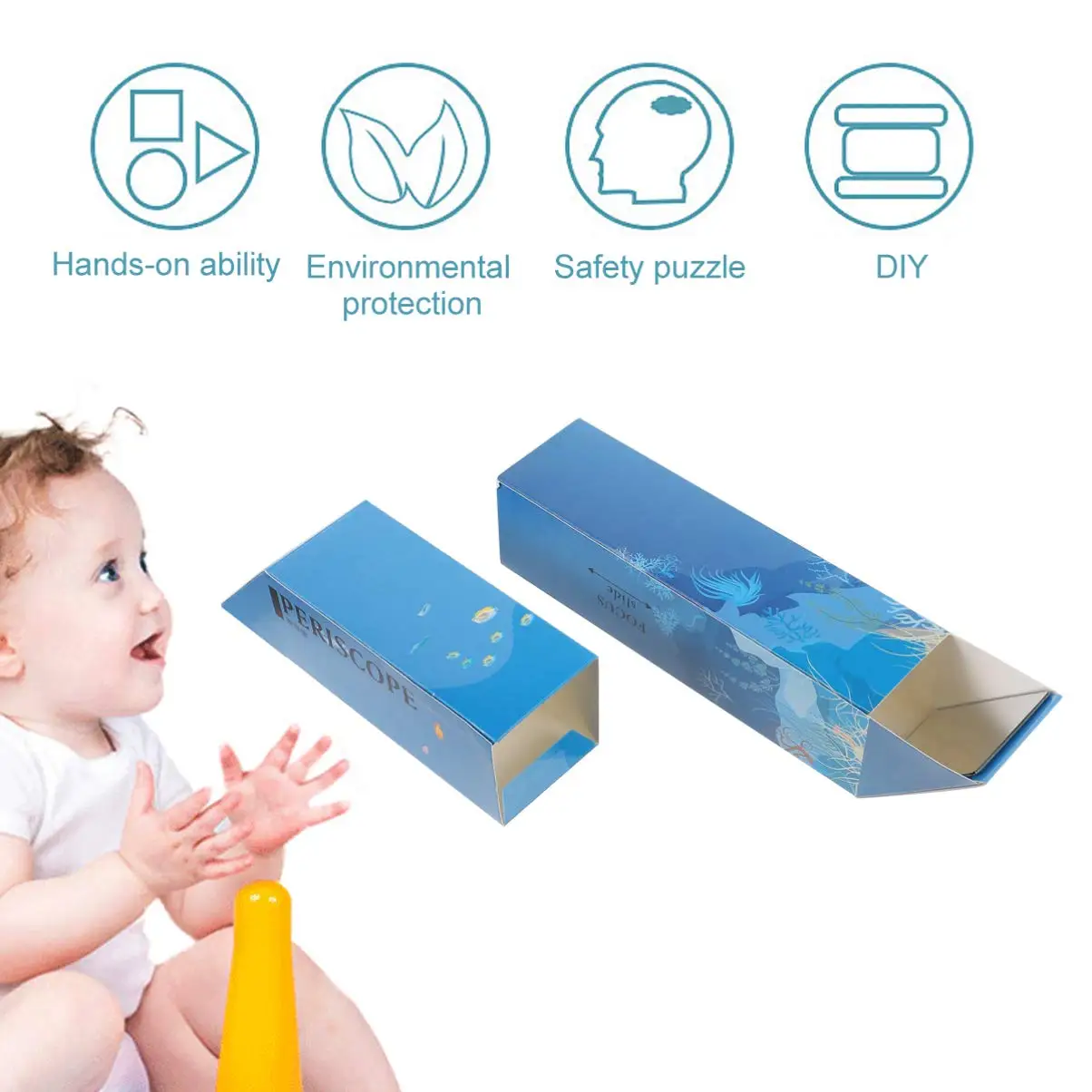 Kids Diy Periscope Periscopes Reflection Toy - Periscope Kit For Kids ...