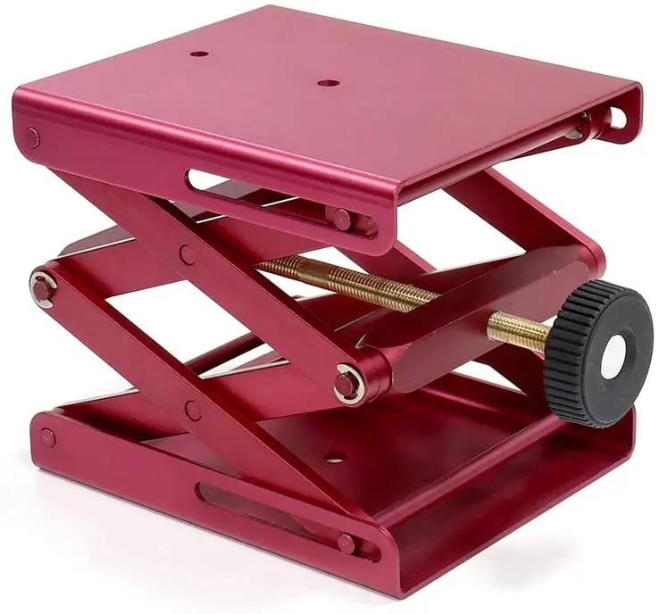 Laboratory Lifting Platform Steel Scissor Stand Rack Adjustable Lab ...