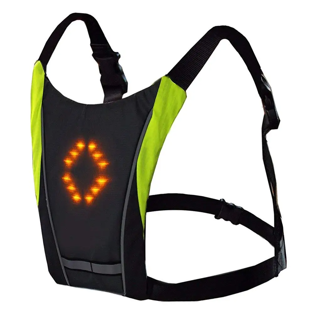 New Rechargeable Led Lighting Traffic Reflective Safety Vest With Led ...