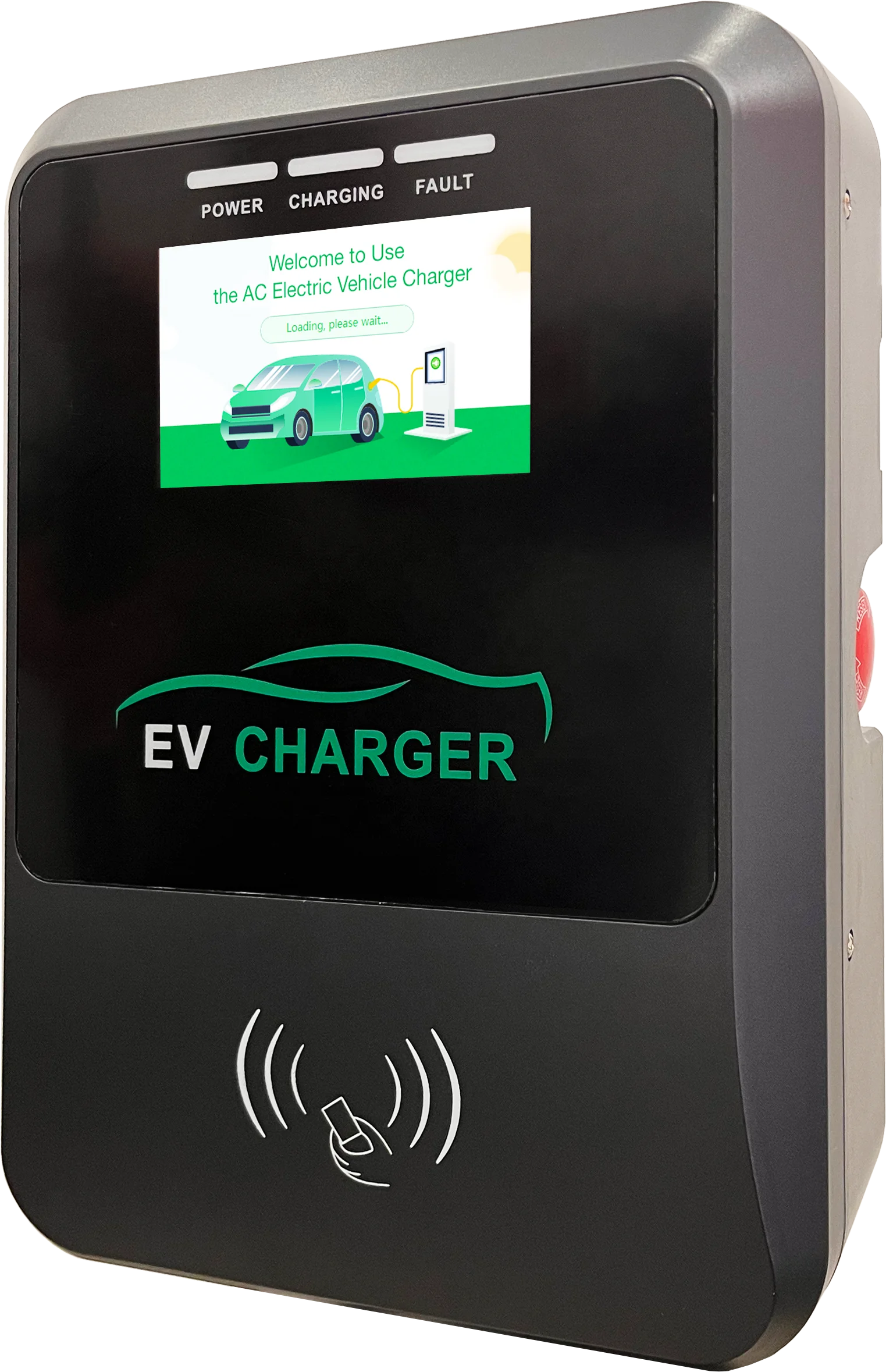Fast Ev Charging Station Ac 11kw Charger With Wall-mounted For Home ...