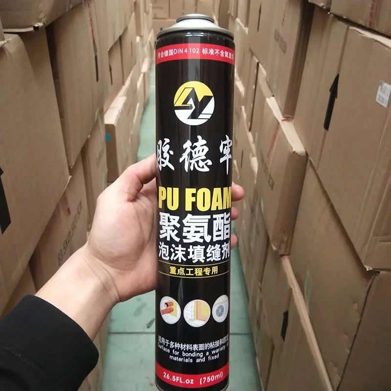 Door and Window Foam Sealant Glue Polyurethane Expandable Adhesive Aerosol Caulk Fixing Foam ...